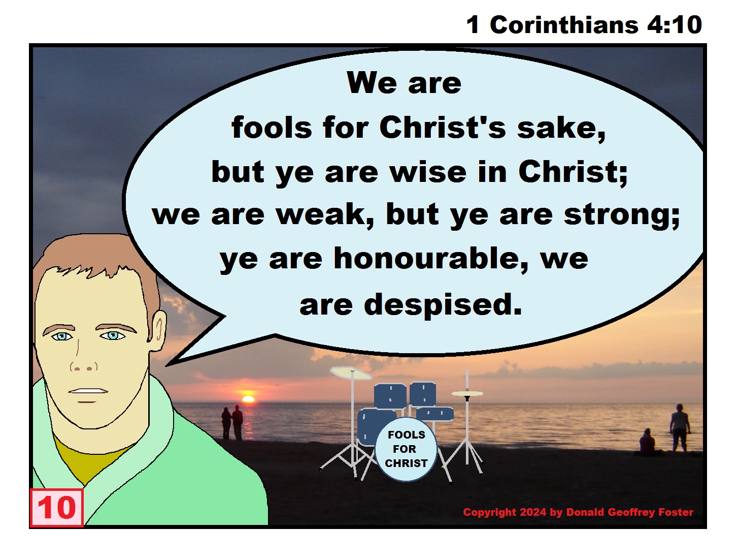 Free Online Bible Comics, Bible verses and Gospel comics