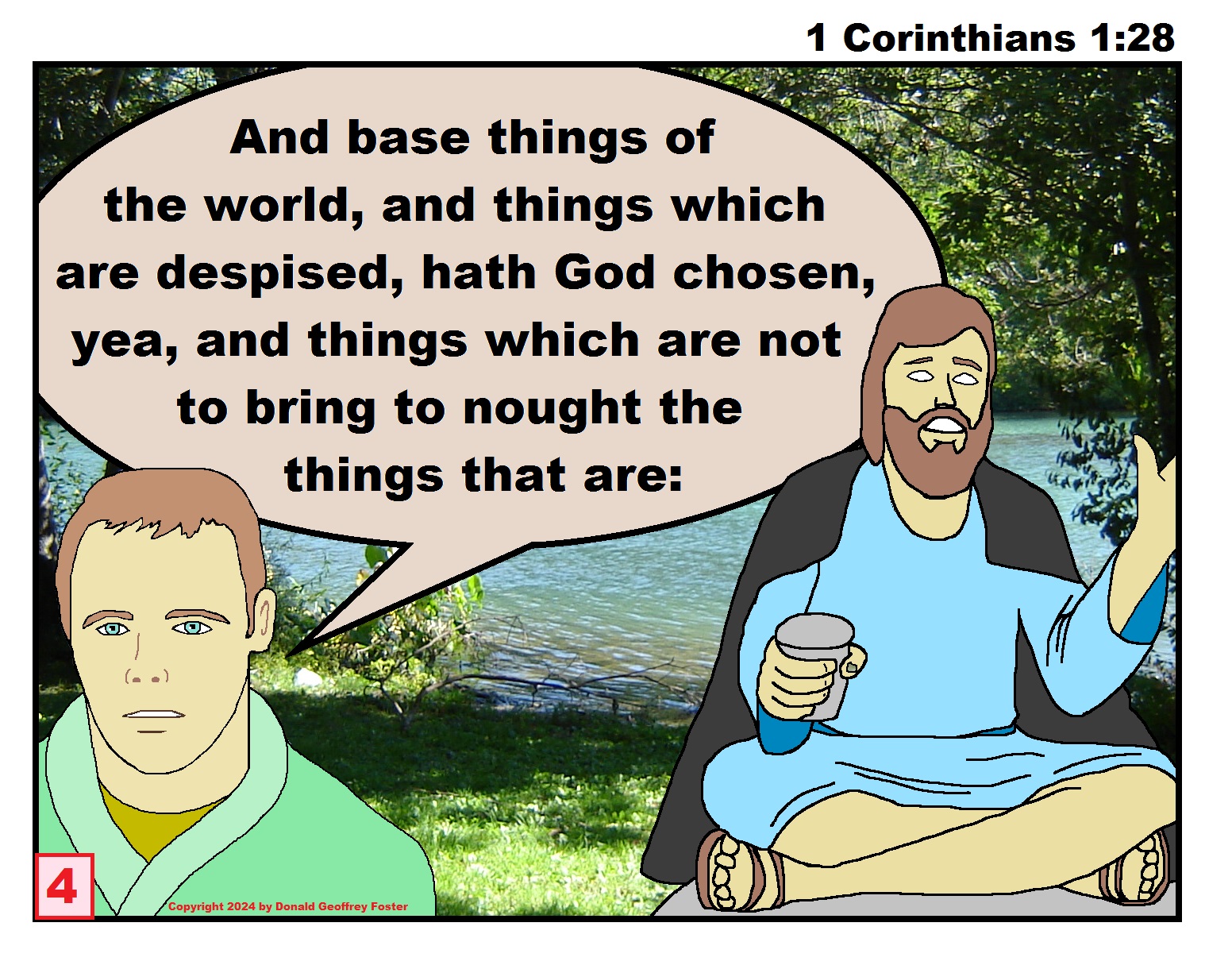 Free Online Bible Comics, Bible verses and Gospel comics