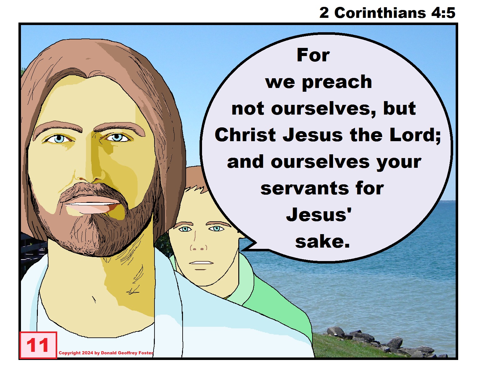 Free Online Bible Comics, Bible verses and Gospel comics
