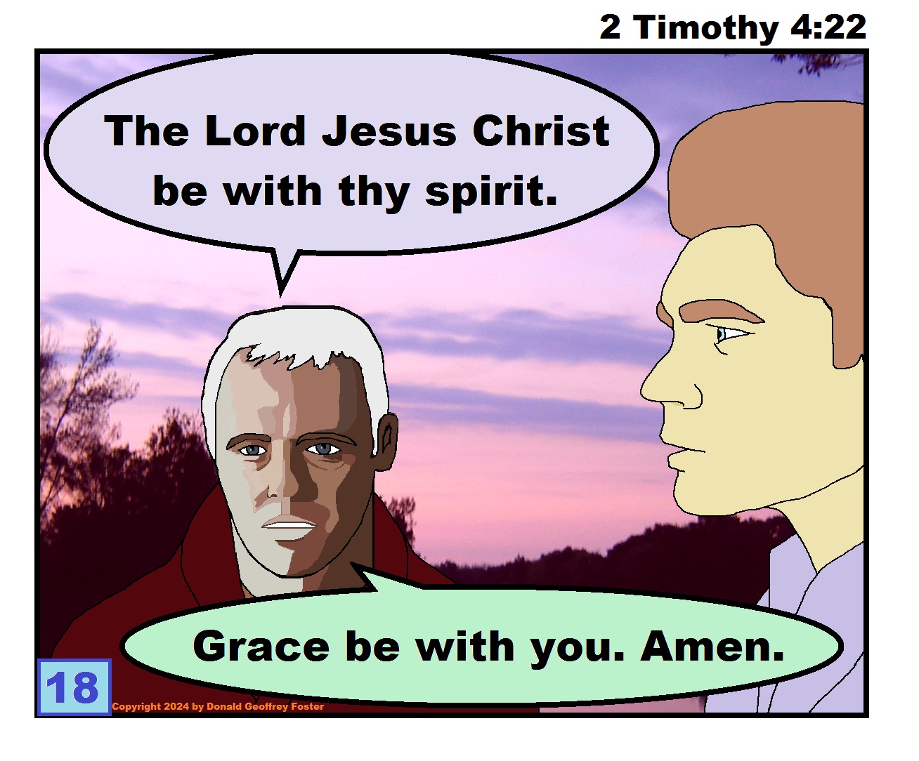 Free Online Bible Comics, Bible verses and Gospel comics
