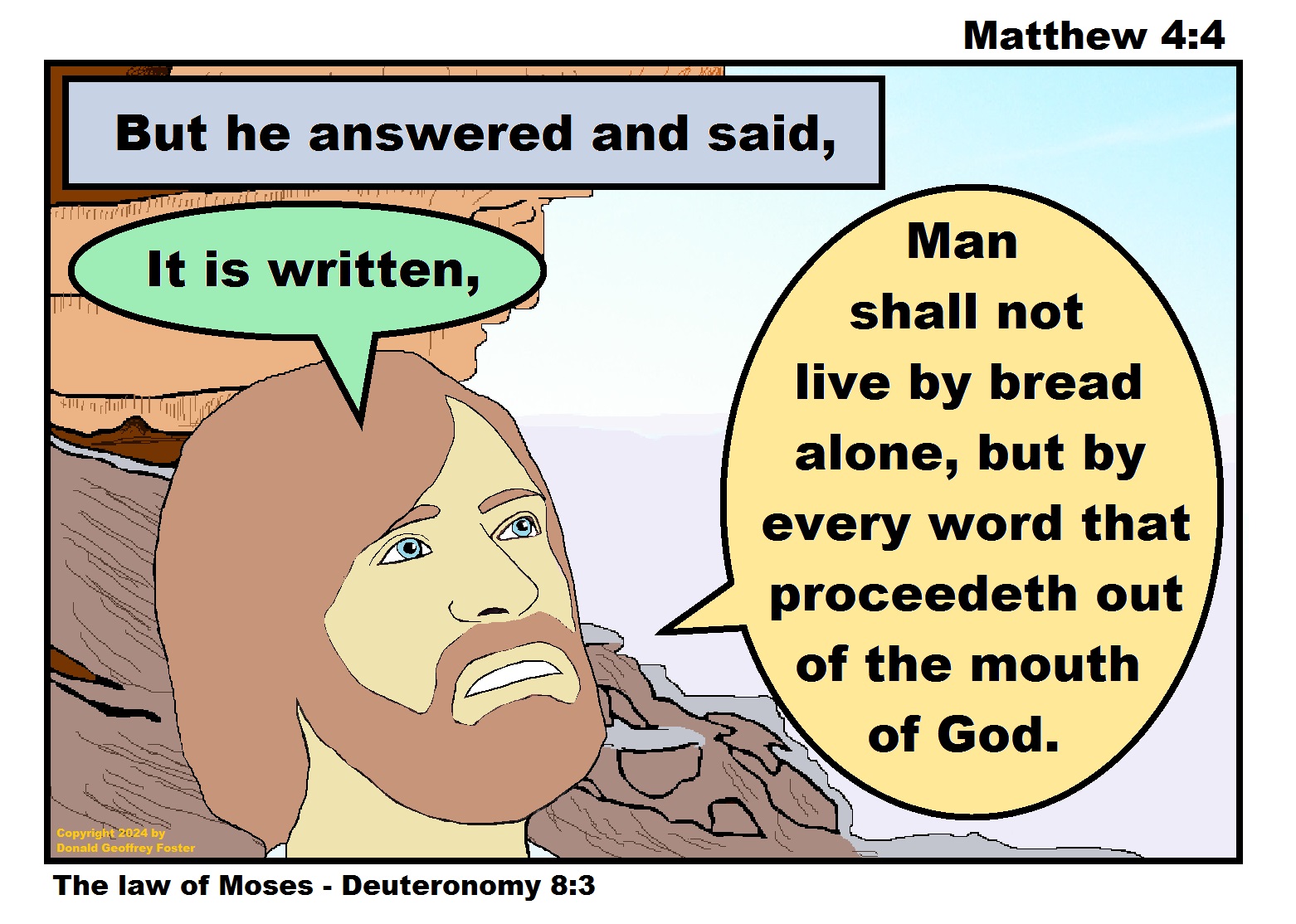 Free Online Bible Comics, Bible verses and Gospel comics